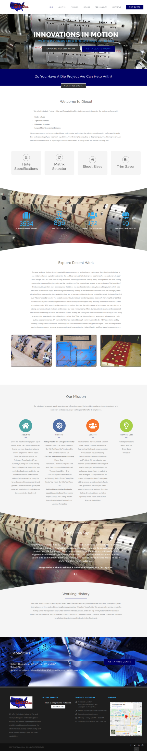 The all new Dieco.net - Target My Site